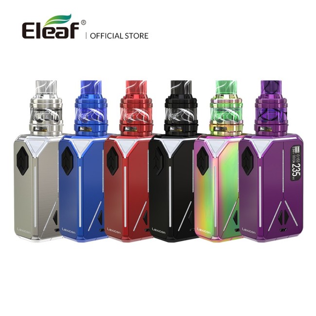 набор Eleaf Lexicon (235W, без АКБ) с клиромайзером Ello Duro PMMA 6.5 ...