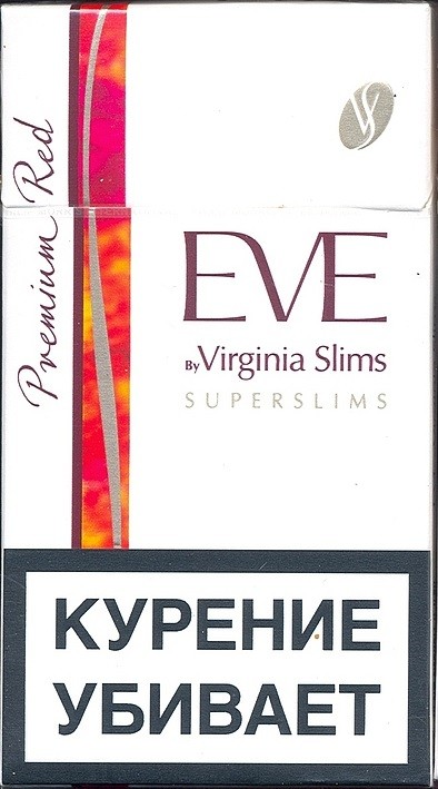 сигареты EVE Virginia Slims МРЦ 130 р.
