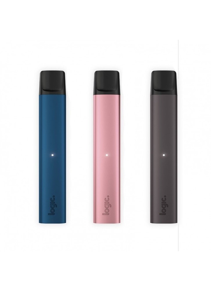 набор JTI Logic Compact 350 mAh 1,6 мл, стальной синий