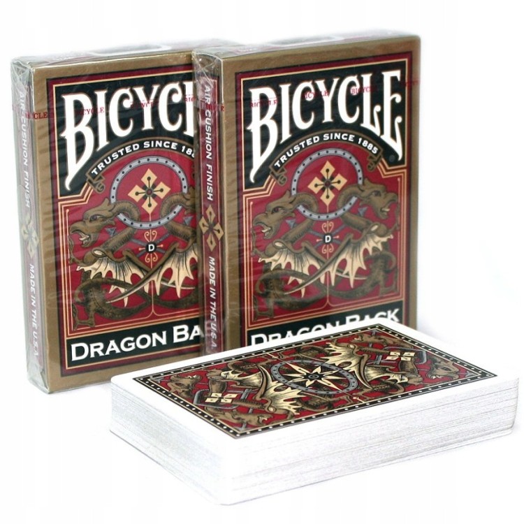 карты игральные "Bicycle Gold Dragon"